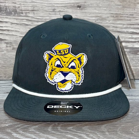 Nike | Accessories | Lsu Sailor Mike 3d Classic Rope Hat Charcoal White ...